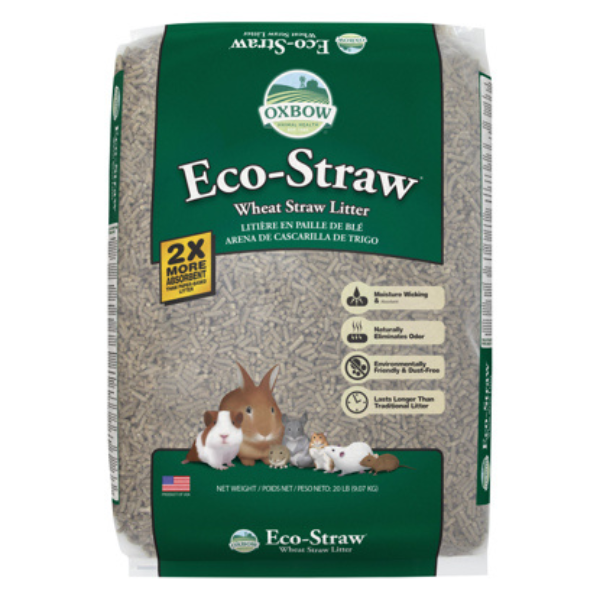 Oxbow Eco-Straw Litter | Triangle Rabbits