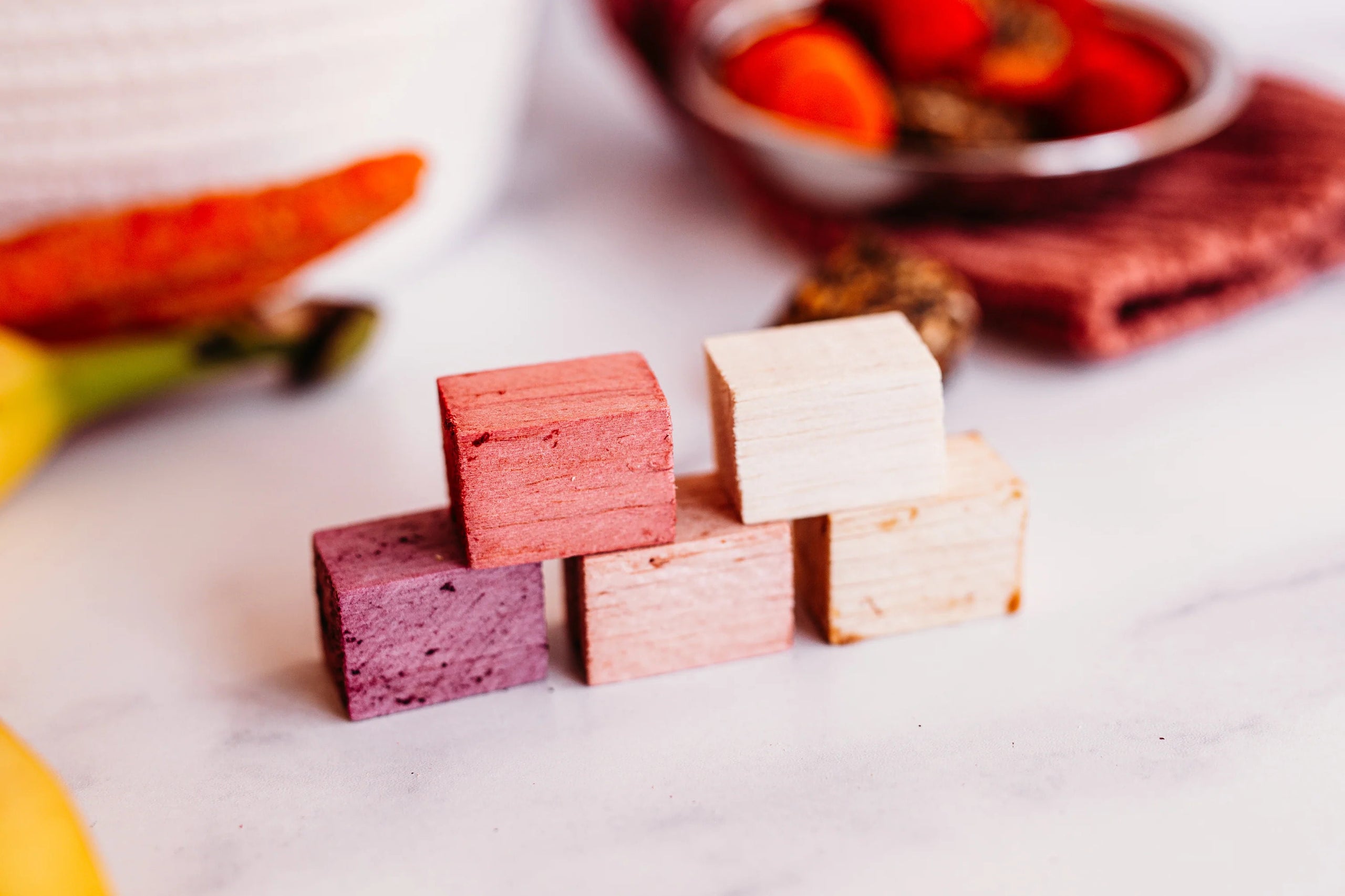 Fun4Bunnies Balsa Blocks 5 Pack | Triangle Rabbits